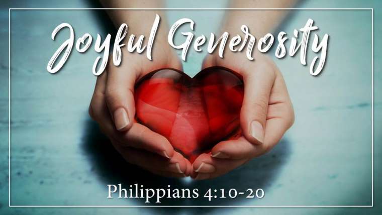 Joyful Generosity - CenterPoint Church